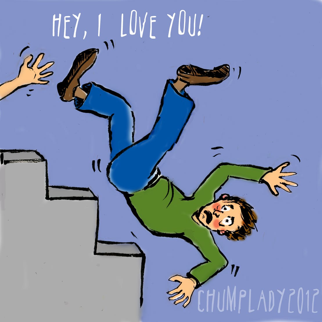 Pushing Someone Down